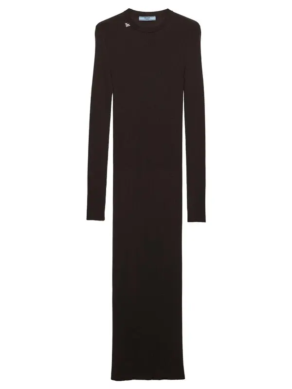 Prada Wool Dress - Cocoa Brown