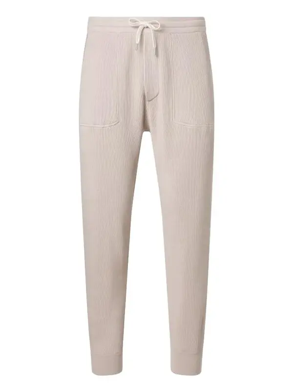 Brunello Cucinelli Cotton Corduroy Sweatpants - Beige