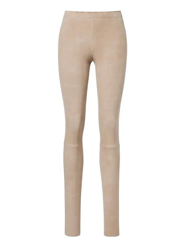 Stouls Carolyn Suede Leggings - Beige