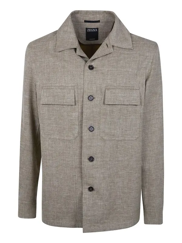Zegna Z Lux Leisurewear Jacket - Beige
