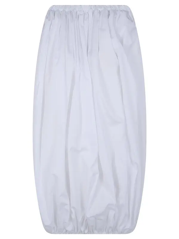Comme Des Garçons Mini Balloon Dress - White
