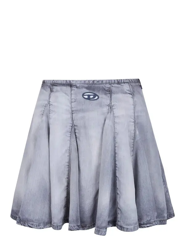 DIESEL® De Spiki Fsi” Mini Skirt - Gray