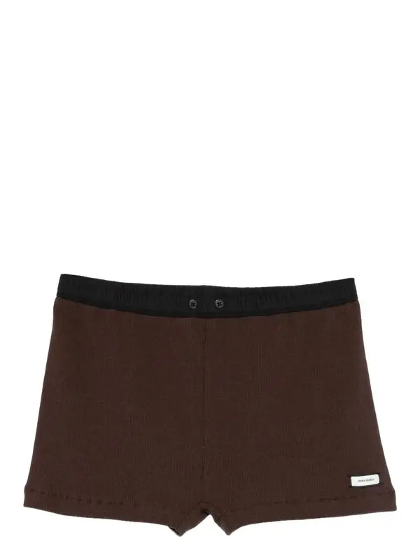 ENTIRE STUDIOS Lounge Short - Brown