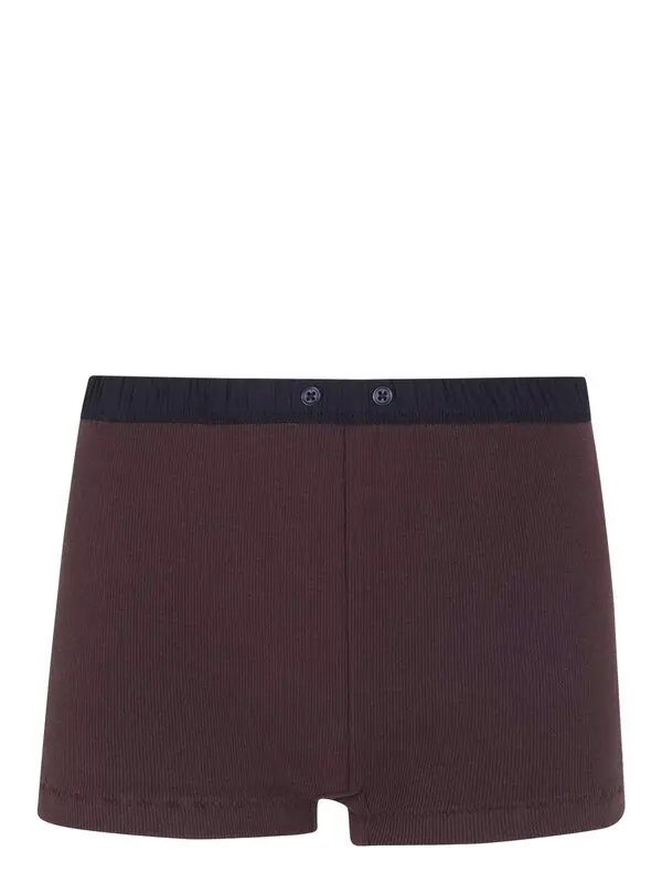 ENTIRE STUDIOS Lounge Short - Brown