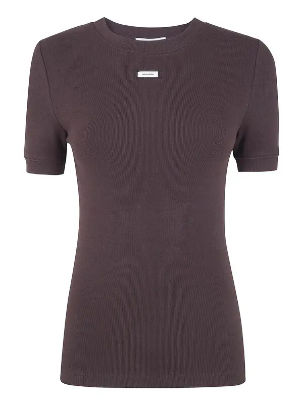 ENTIRE STUDIOS Lounge Tee - Brown
