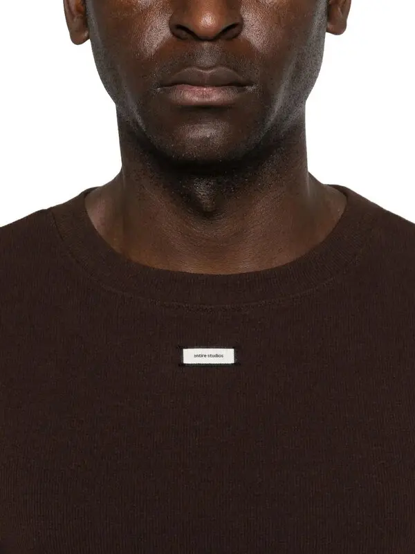 ENTIRE STUDIOS Lounge Tee - Brown