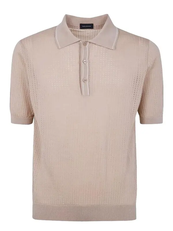 Tagliatore Classic Polo Shirt - Beige