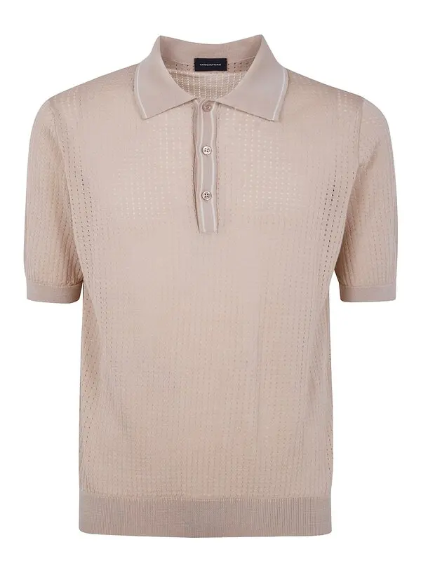 Tagliatore Classic Polo Shirt - Beige