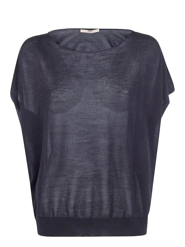 NUUR Oversized Short Sleeve T-shirt - Black