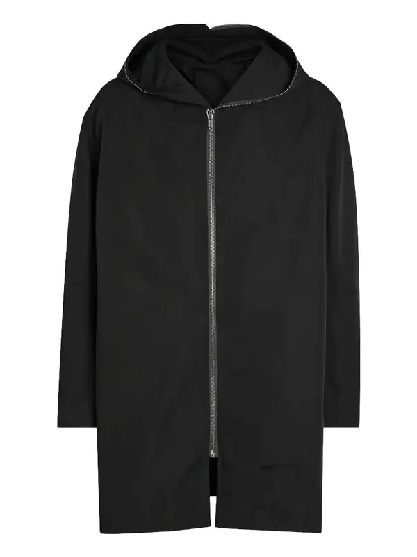 Rick Owens Gimp Mac Coat - Black