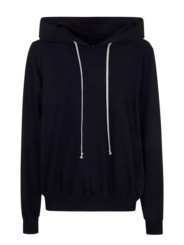 Rick Owens Hoodie T-shirt - Black