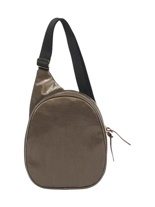 JACK GOMME Kangourou Asymmetrical Bag - Brown