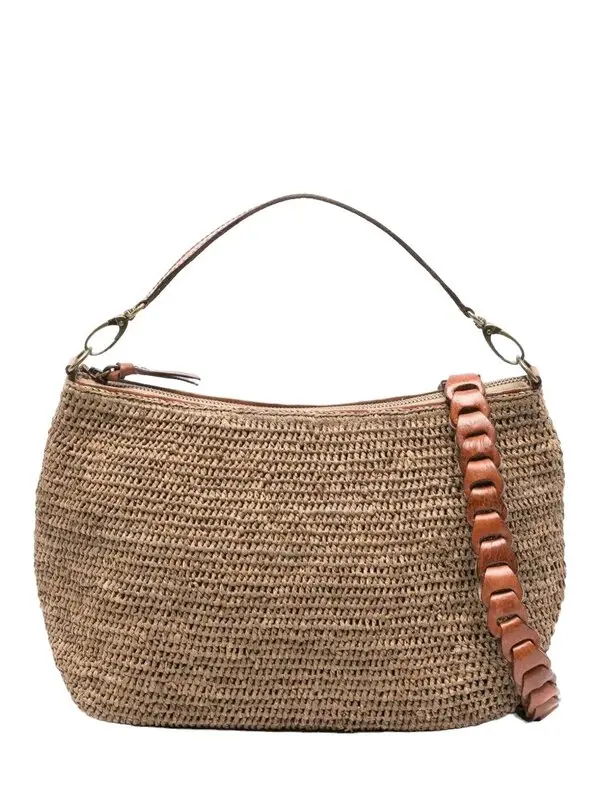 IBELIV Mihaja Raffia Bag - Brown