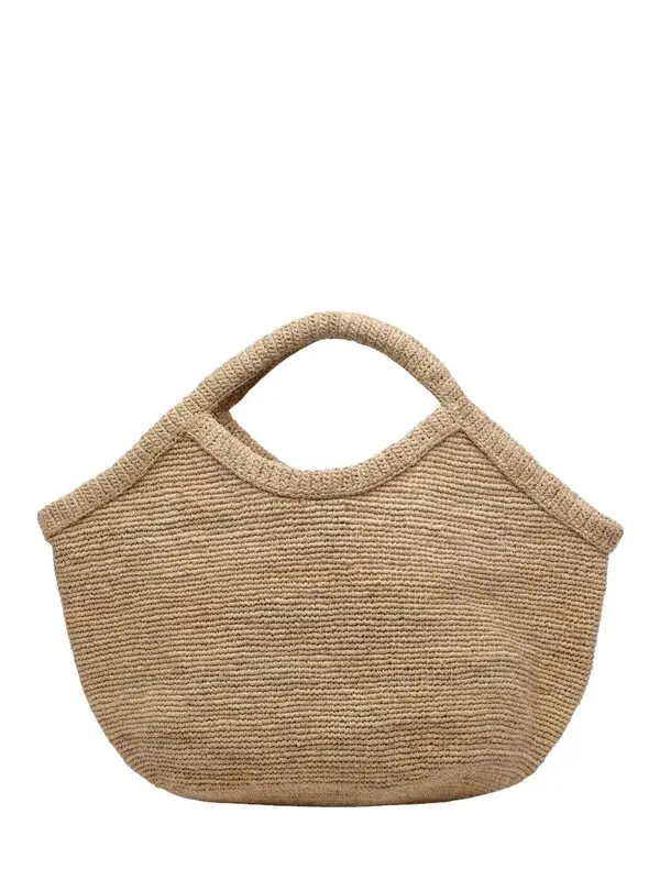 IBELIV Raffia Shoulder Bag - Beige