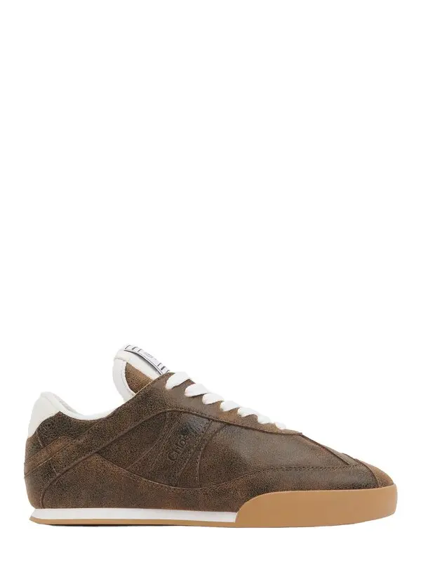 Chloé Kick Sneaker - Oak Brown
