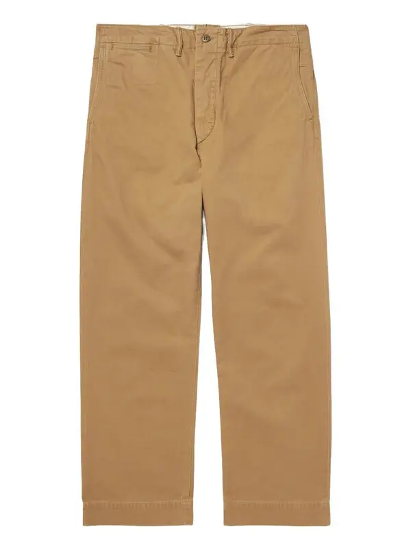 Ralph Lauren Straight-leg Cotton-twill Chinos - Neutrals