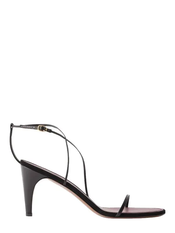 NEOUS Chamu Leather Sandals - Black