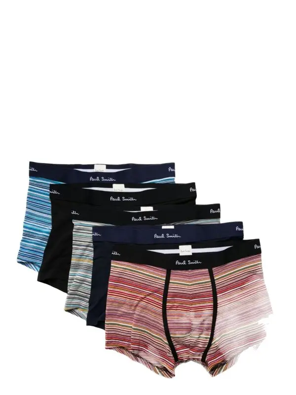 Paul Smith Signature Stripe Trunk 5-pack - Multi