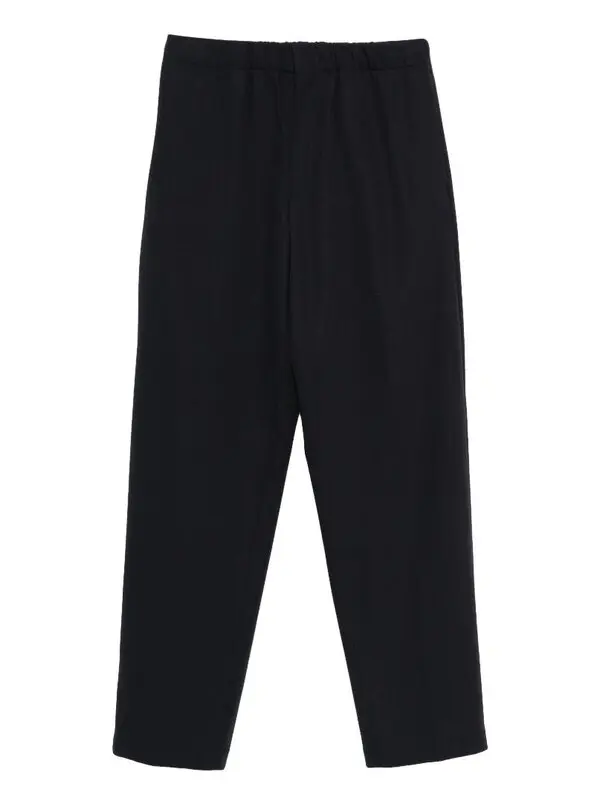 LARDINI Drawstring Trousers - Blue