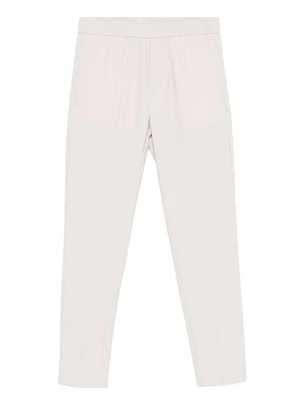 PMDS PREMIUM MOOD DENIM SUPERIOR Trousers With Elasticated Waist - Beige