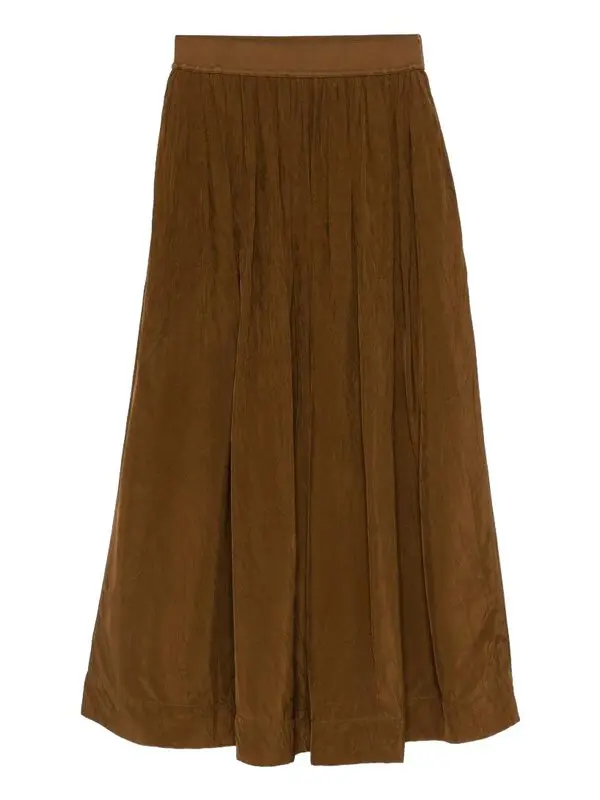 UMA WANG Gillian Long Skirt - Beige