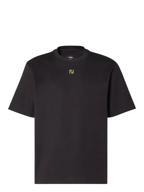 Fendi Cotton T-shirt - Black