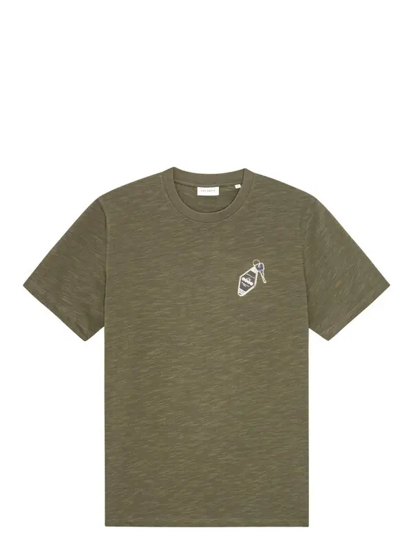 LES DEUX Ben Troy T-shirt - Green