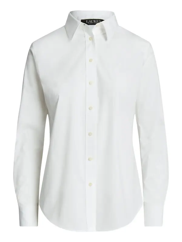 Ralph Lauren Cotton Button Down Shirt - White