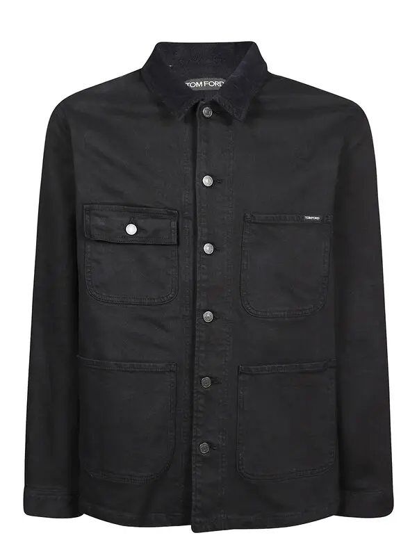 TOM FORD Denim Jacket - Blue