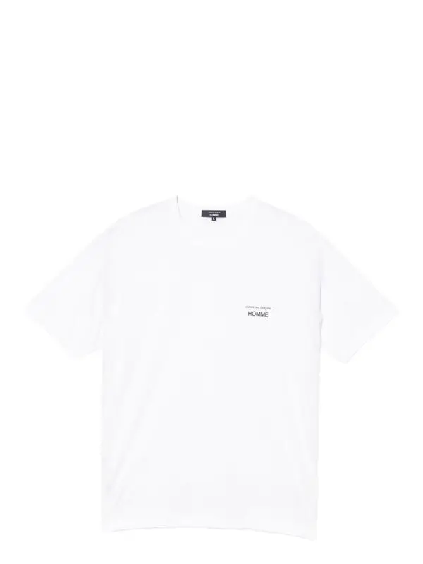 Comme Des Garçons T-shirt With Logo - White