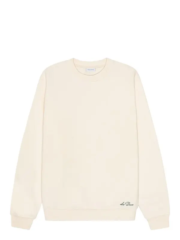 LES DEUX Ben Artist Sweater - White