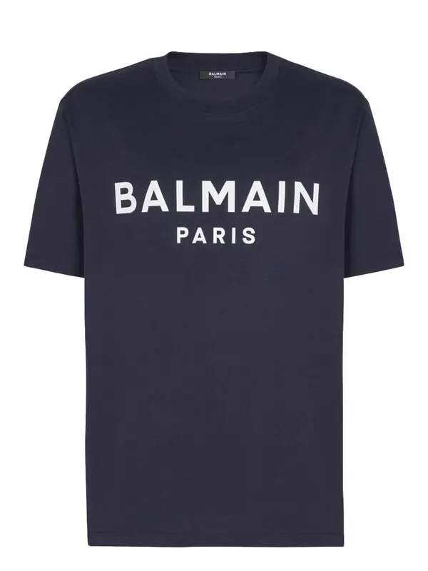 Balmain Cotton T-shirt - Blue