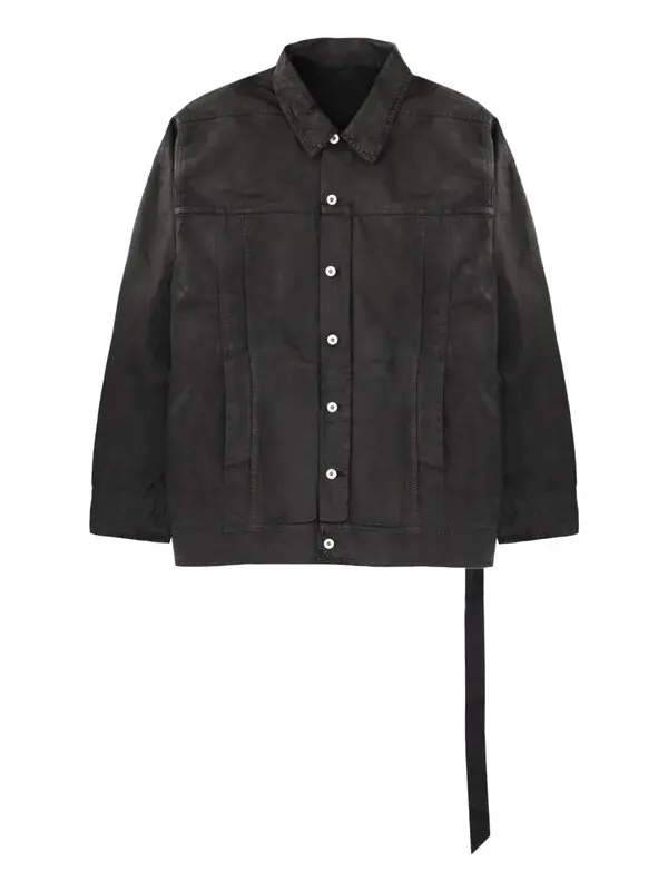 Rick Owens Jumbo Worker Jacket - Black
