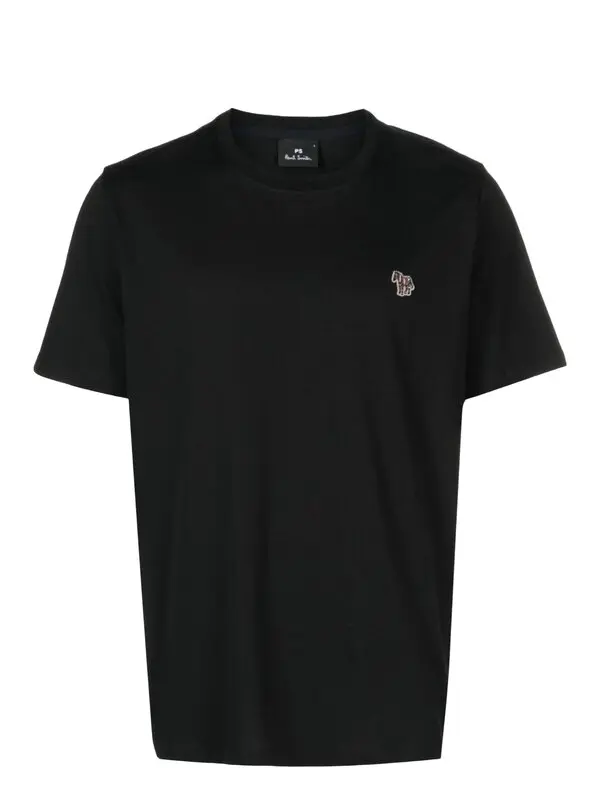 Paul Smith Zebra Logo Cotton T-shirt - Black