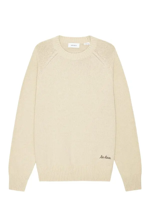 LES DEUX Brad Crewneck Sweater - Beige
