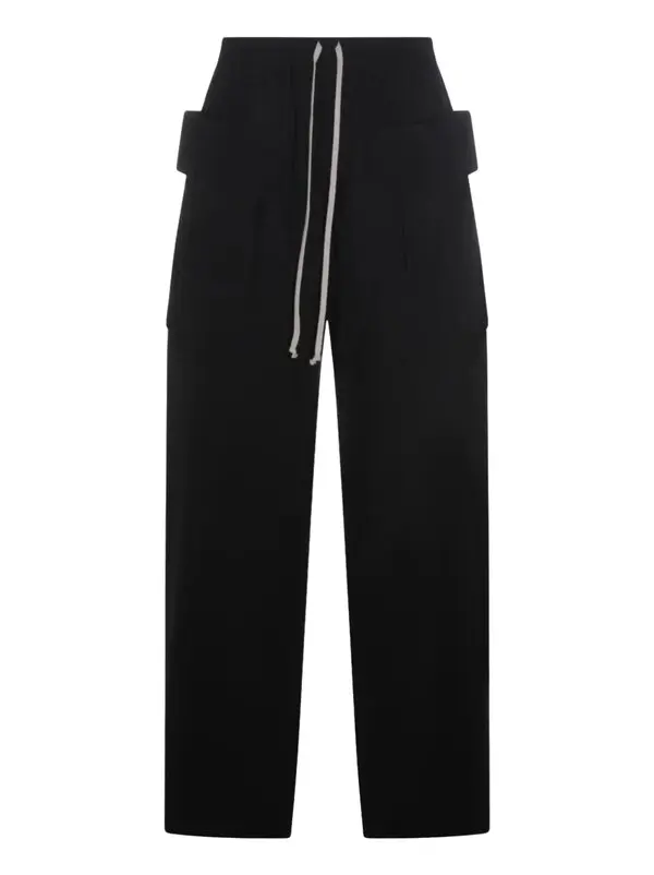 Rick Owens Creatch Cargo Pants - Black