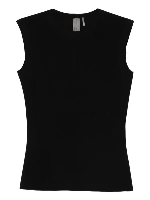 Norma Kamali Sleeveless Top - Black