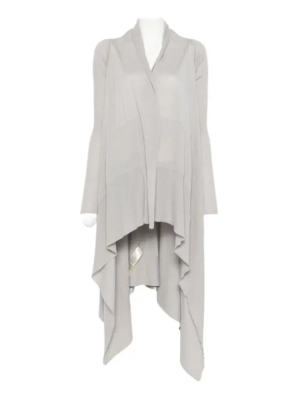 Rick Owens Wool Knitted Cardigan - White