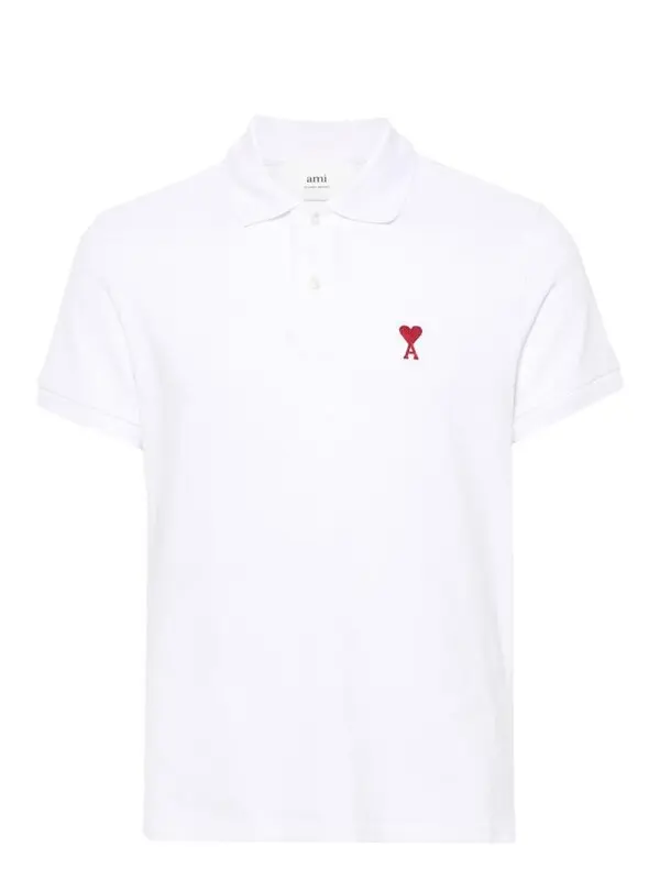 Ami De Coeur Cotton Polo - White