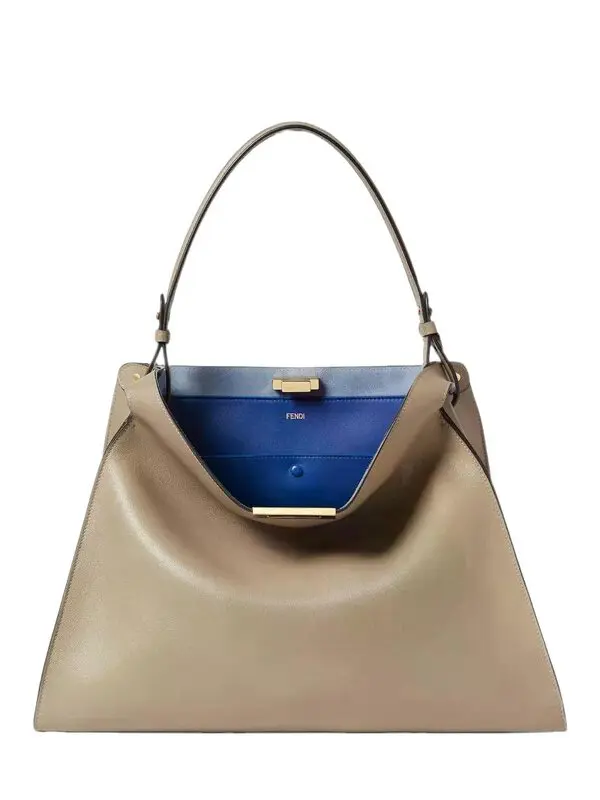 Fendi Large Way Tote Bag - Grey