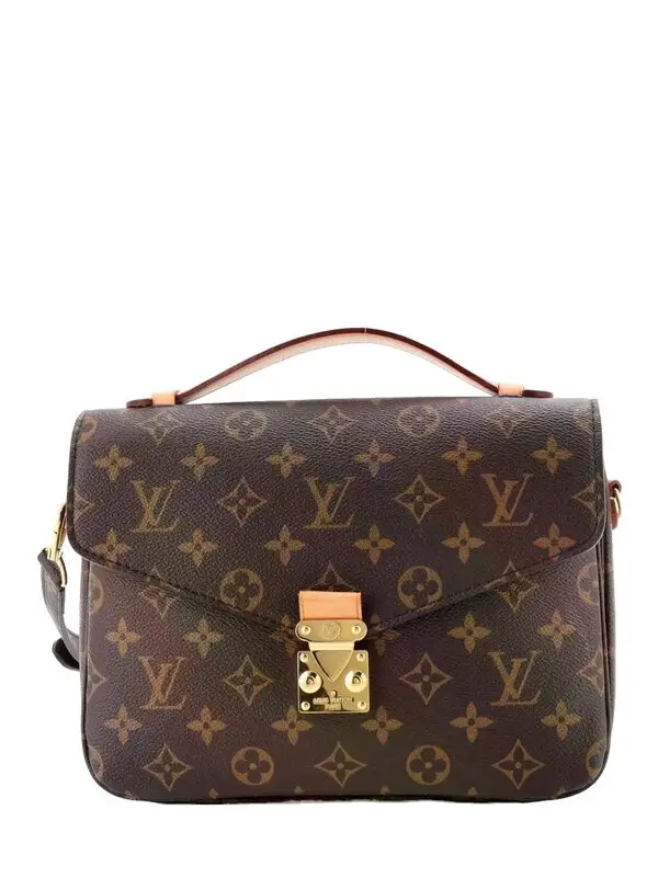 LOUIS VUITTON Pochette Metis Monogram Canvas Crossbody Bag - Brown