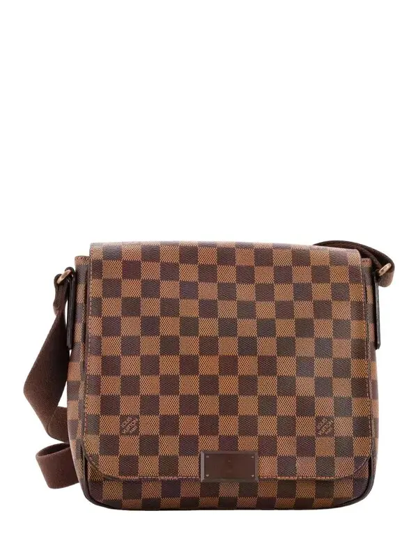 LOUIS VUITTON District Messenger Bag Damier Pm - Brown