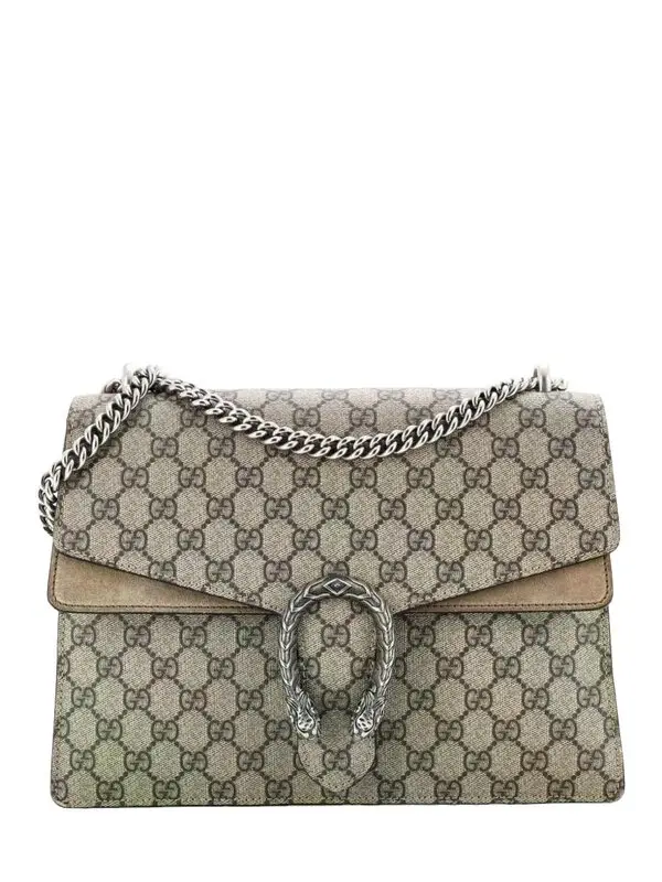 Gucci Dionysus Gg Coated Canvas Medium Shoulder Bag - Brown