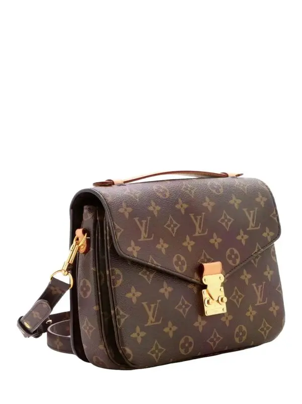 LOUIS VUITTON Pochette Metis Monogram Canvas Crossbody Bag - Brown