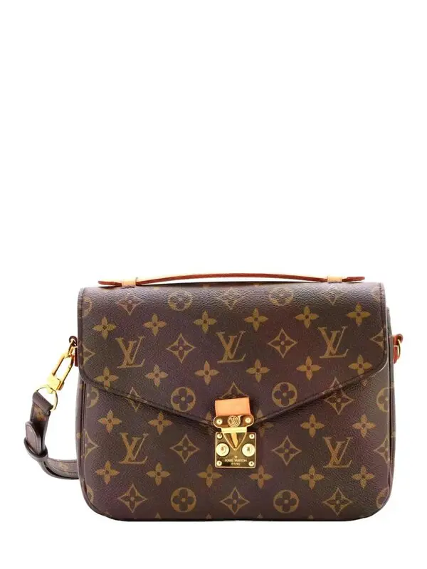 LOUIS VUITTON Pochette Metis Monogram Canvas Crossbody Bag - Brown