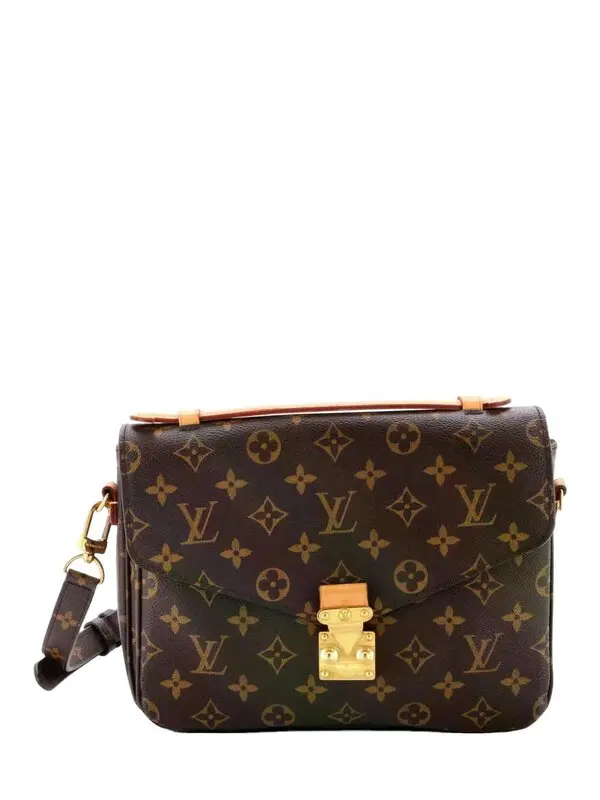 LOUIS VUITTON Pochette Metis Monogram Canvas - Brown