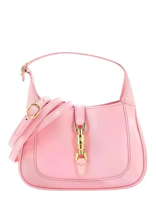 Gucci Jackie 1961 Leather Mini Hobo Bag - Pink