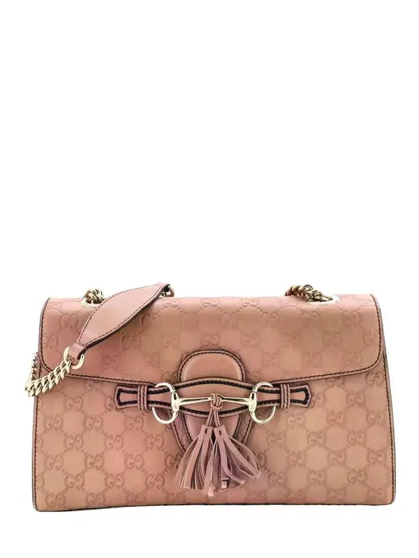 Gucci Emily Chain Flap Medium Shoulder Bag - Neutrals