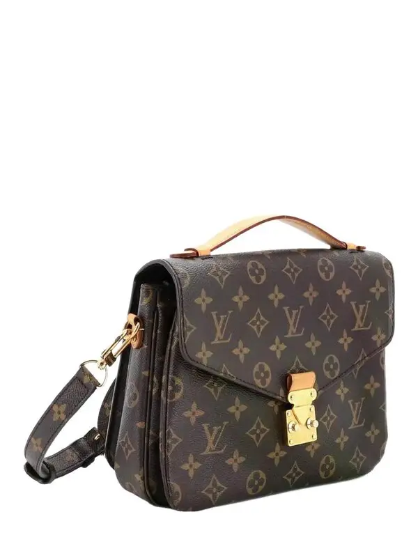 LOUIS VUITTON Pochette Metis Monogram Canvas - Brown