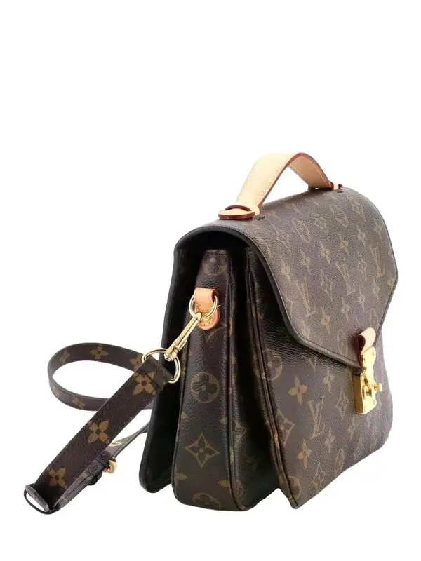 LOUIS VUITTON Pochette Metis Monogram Canvas Crossbody Bag - Brown